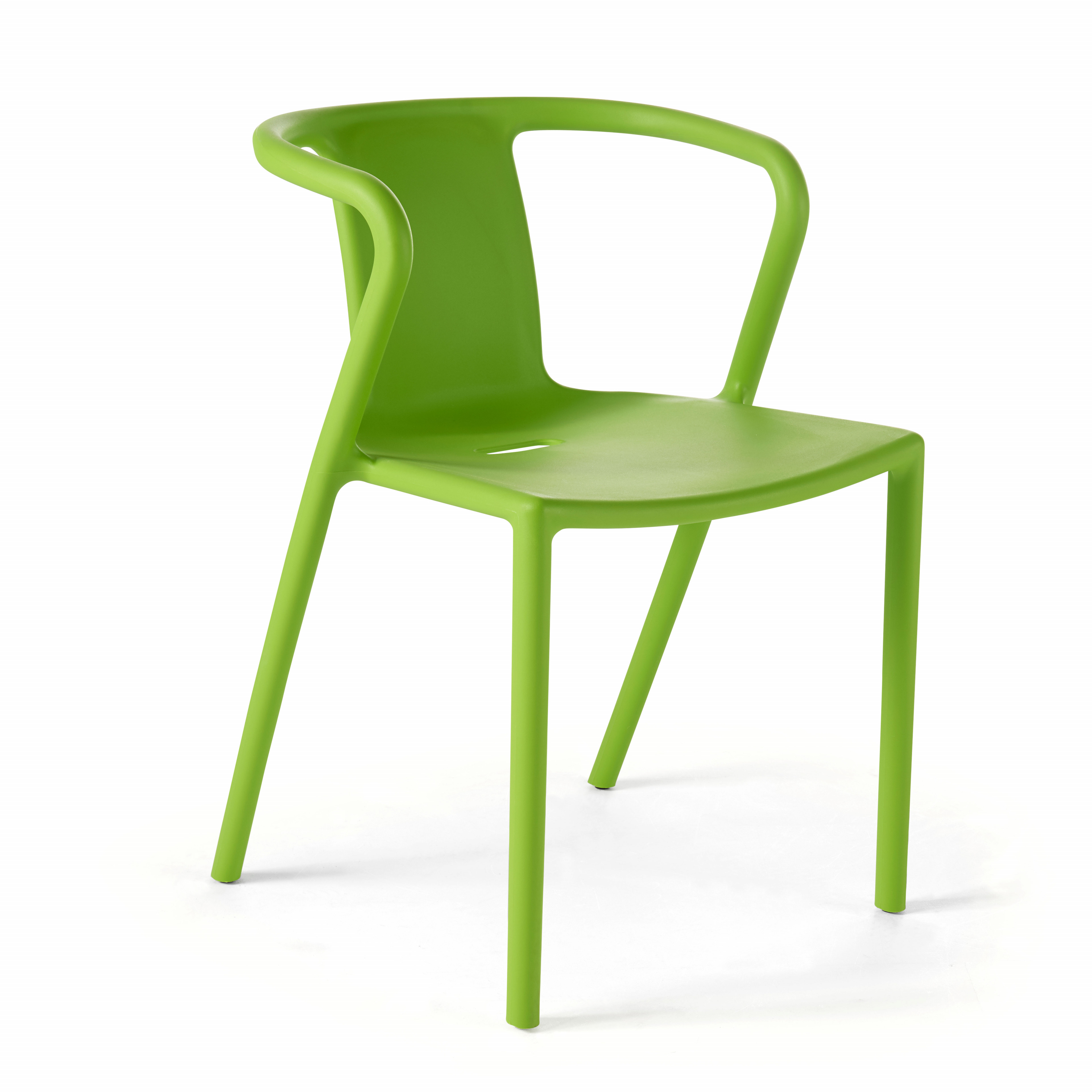Chaise de jardin design en plastique couleur uni anti U.V | Oviala