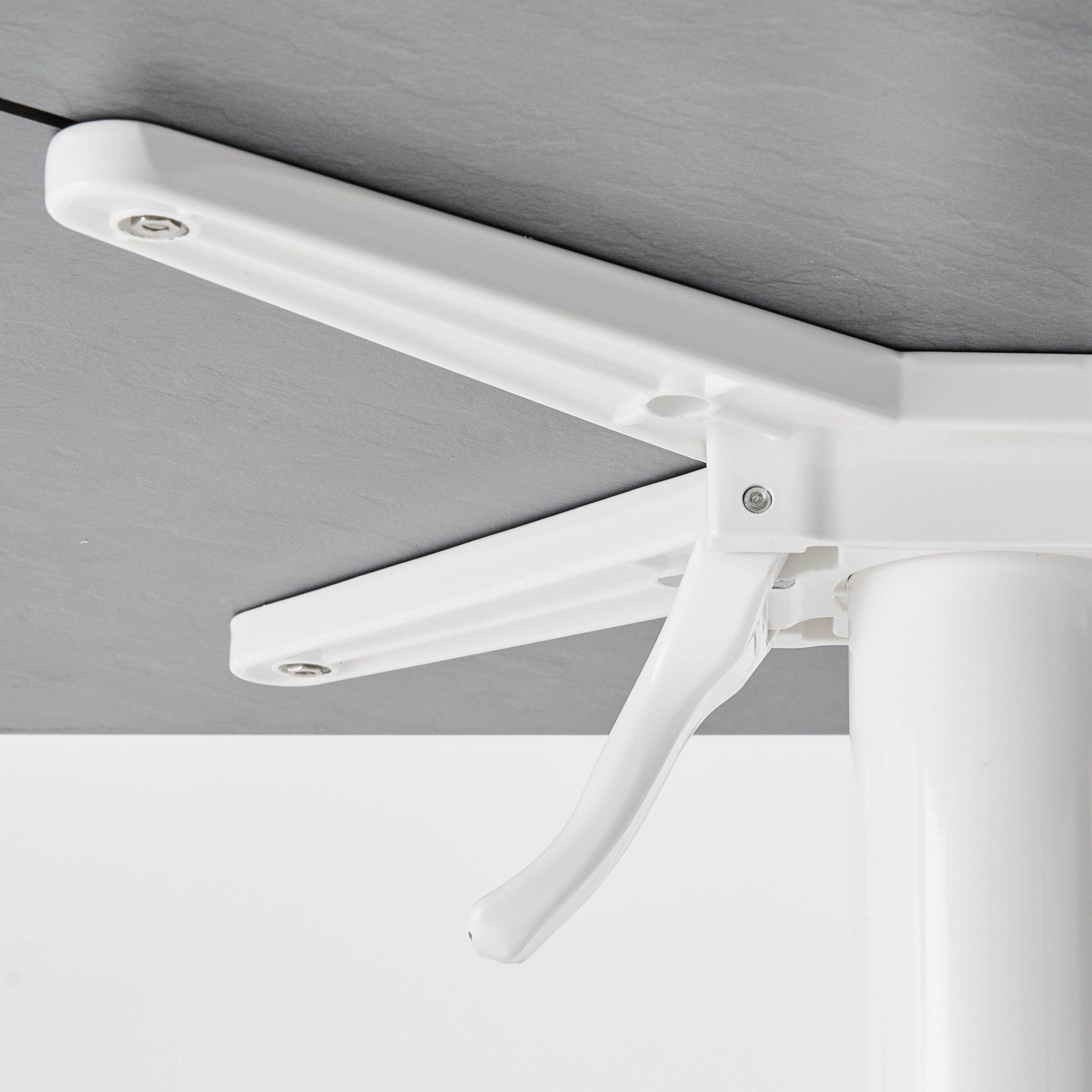 Table haute carrée 60 x 60 cm inclinable en HPL | Oviala